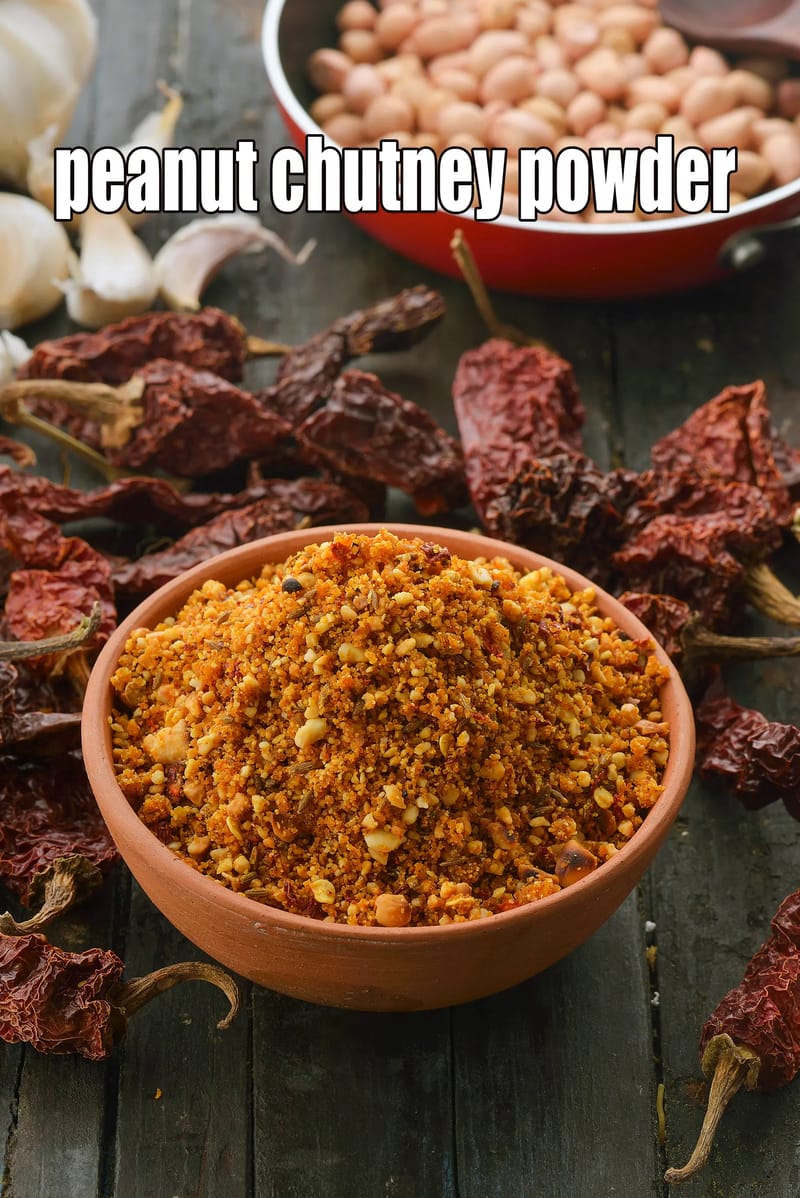 Peanut Chutney Powder Recipe