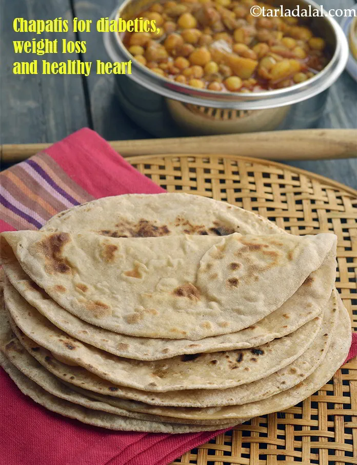 chapati recipe | authentic Indian chapati recipe | chapati for weight ...