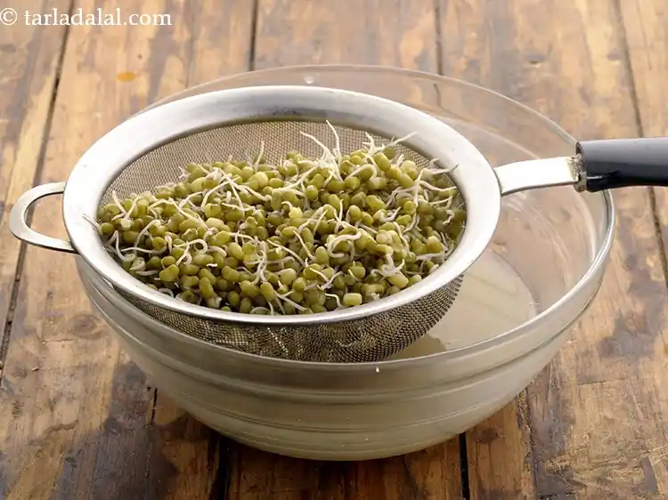 sprouted moong salad recipe | moong salad| healthy moong salad
