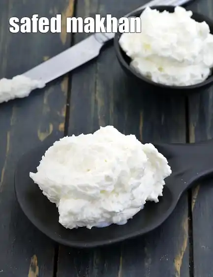 how to make homemade white butter | safed makhan recipe | white butter ...